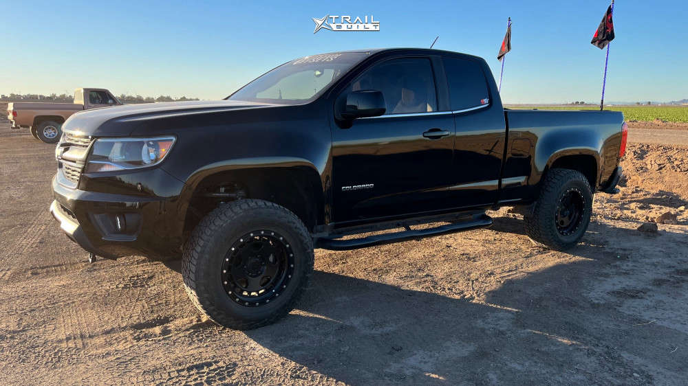 2017 Chevrolet Colorado Wheel Offset Aggressive > 1" Outside Fender ...