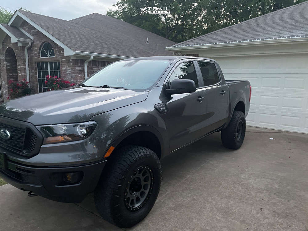 2020 Ford Ranger Wheel Offset Aggressive > 1" Outside Fender Stock ...