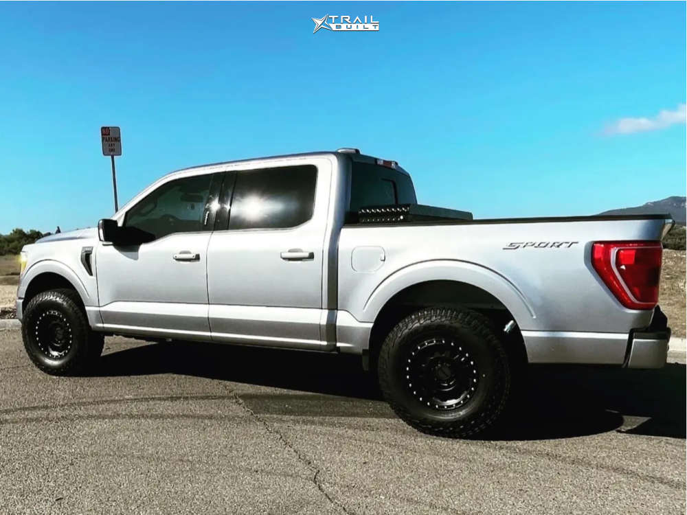 2021 Ford F-150 Wheel Offset Aggressive > 1" Outside Fender Leveling ...