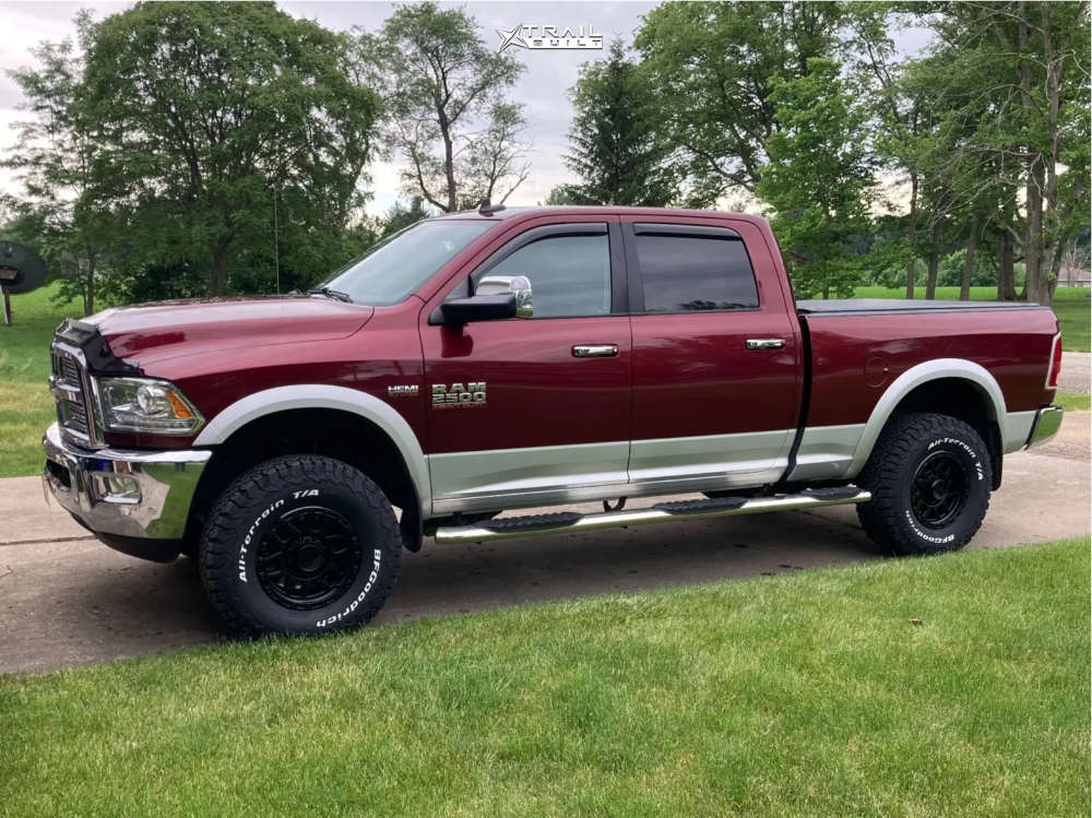 2016 Ram 2500 Wheel Offset Slightly Aggressive Suspension Lift 2.5 ...