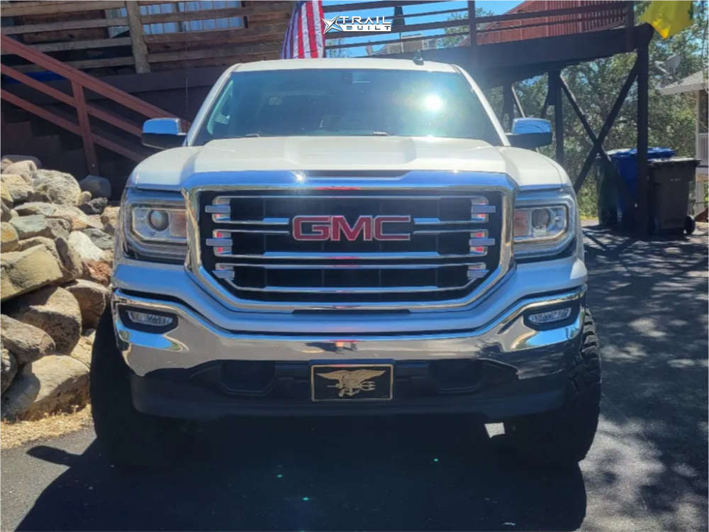 2018 GMC Sierra 1500 Wheel Offset Aggressive > 1" Outside Fender ...