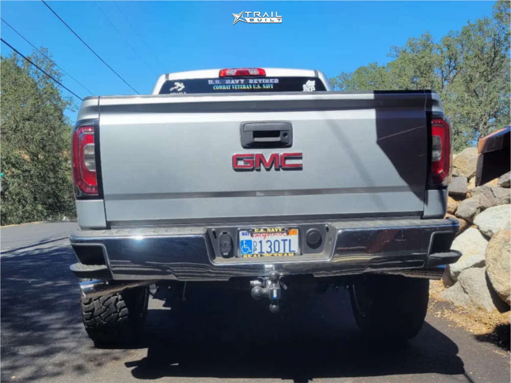 2018 GMC Sierra 1500 Wheel Offset Aggressive > 1" Outside Fender ...