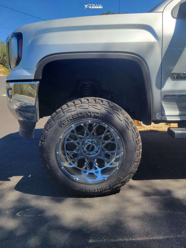 2018 GMC Sierra 1500 Wheel Offset Aggressive > 1" Outside Fender ...