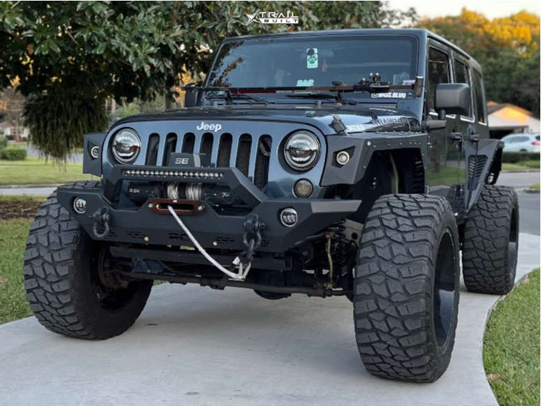 2008 Jeep Wrangler Wheel Offset Super Aggressive 3"-5" Suspension Lift ...