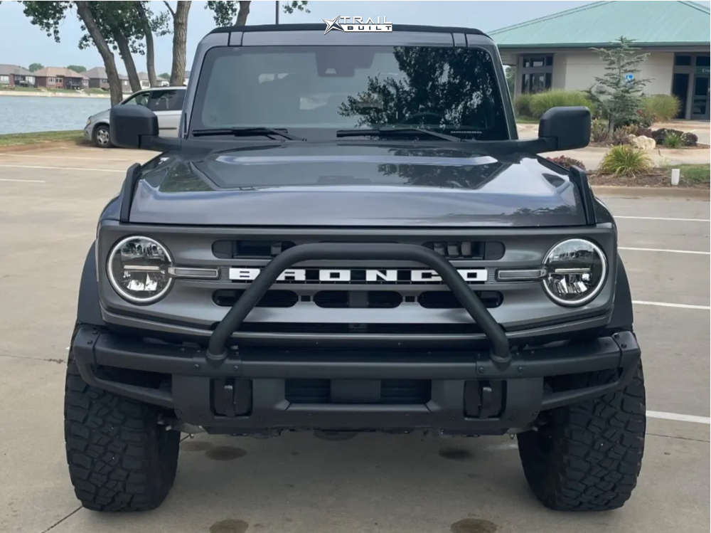 2021 Ford Bronco Wheel Offset Aggressive > 1" Outside Fender Leveling ...