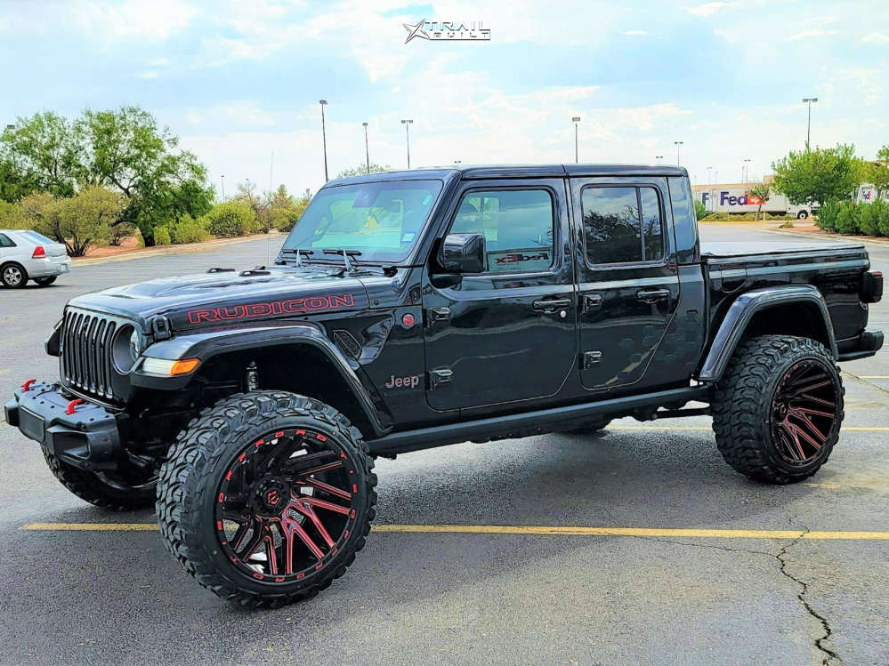 2021 Jeep Gladiator Wheel Offset Super Aggressive 3"-5" Suspension Lift ...