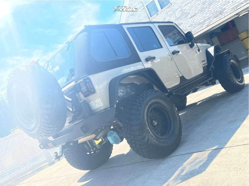 2016 Jeep Wrangler Wheel Offset Aggressive > 1" Outside Fender ...