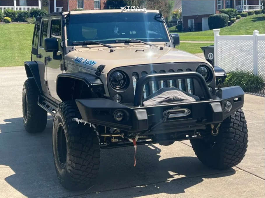 2016 Jeep Wrangler Wheel Offset Aggressive > 1" Outside Fender ...