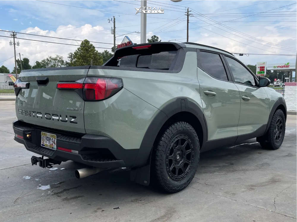 2022 Hyundai Santa Cruz Wheel Offset Slightly Aggressive Stock ...