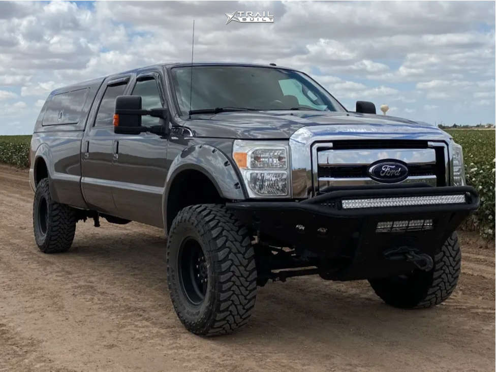 2012 Ford F-350 Super Duty Wheel Offset Slightly Aggressive Suspension ...