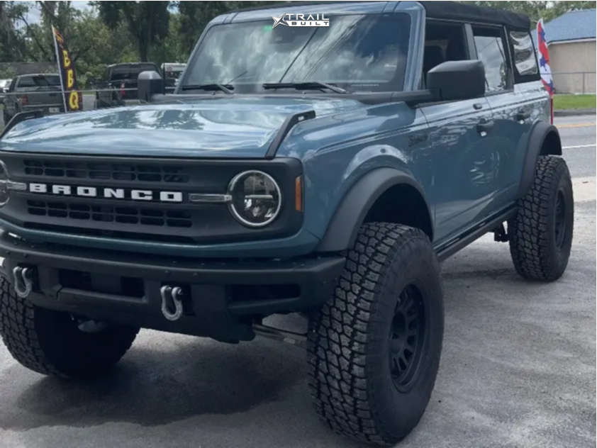 2021 Ford Bronco Wheel Offset Aggressive > 1" Outside Fender Suspension ...