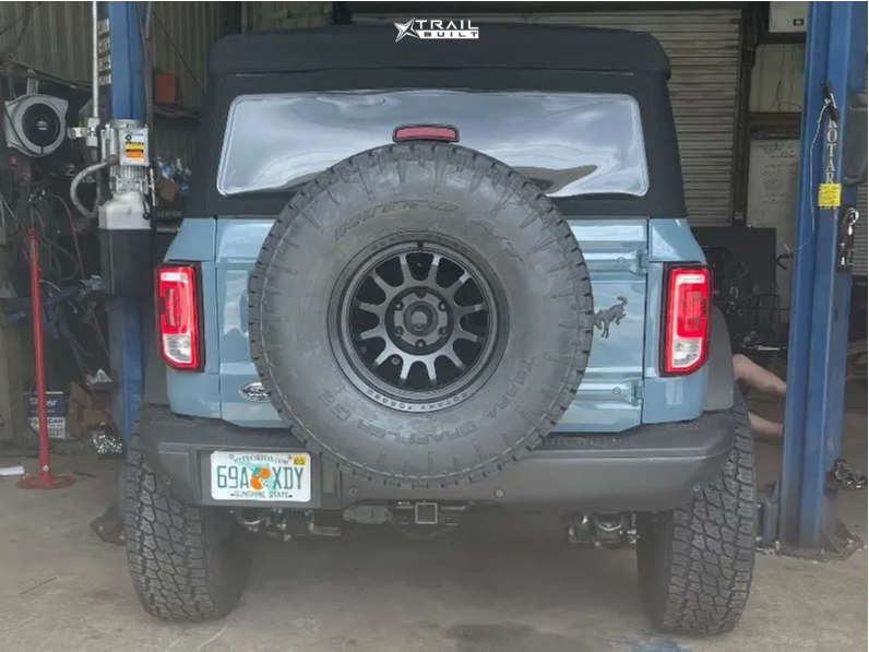2021 Ford Bronco Wheel Offset Aggressive > 1" Outside Fender Suspension ...