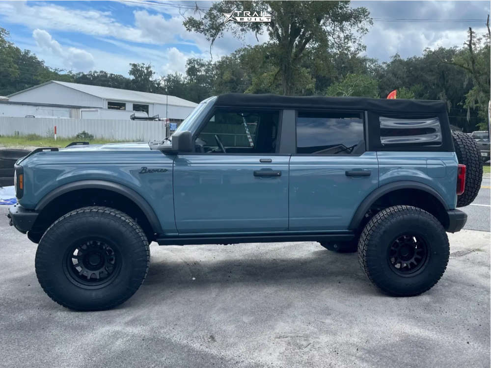 2021 Ford Bronco Wheel Offset Aggressive > 1" Outside Fender Suspension ...