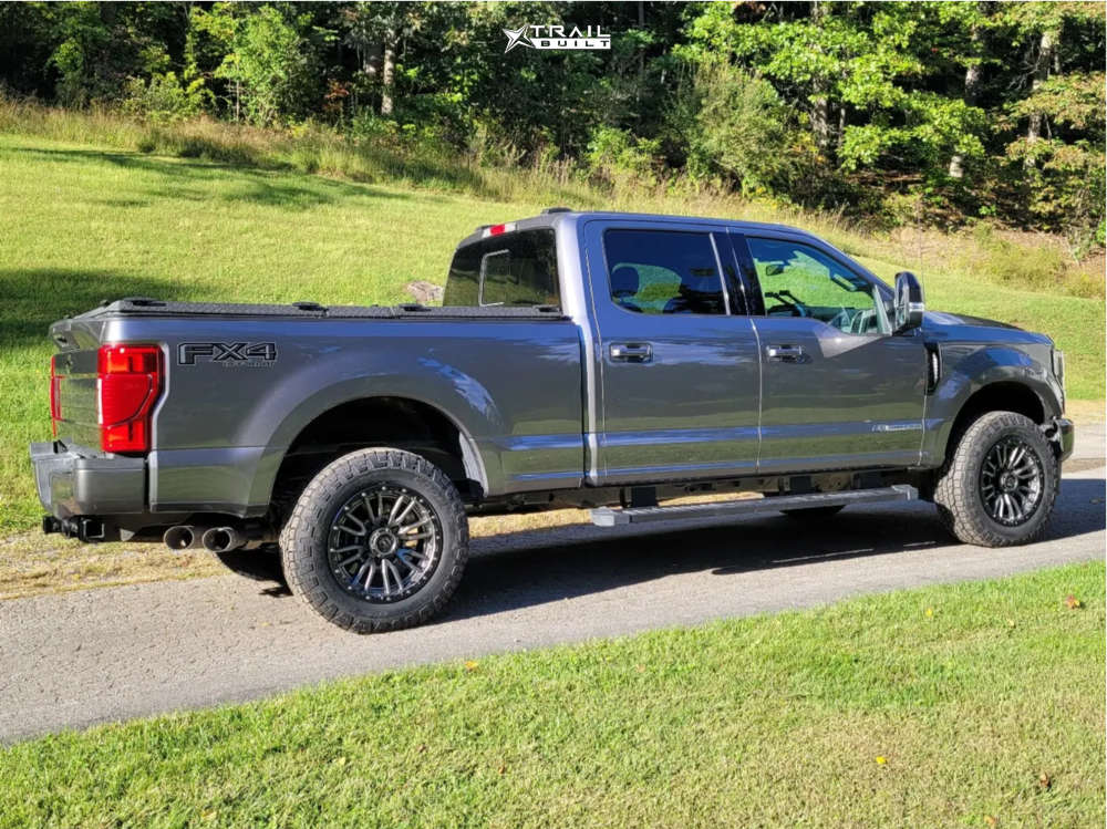 2022 Ford F-250 Super Duty Wheel Offset Aggressive > 1" Outside Fender ...