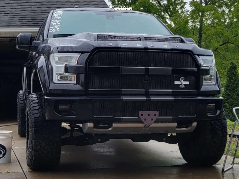 2016 Ford F-150 Wheel Offset Super Aggressive 3"-5" Suspension Lift 4.5 ...