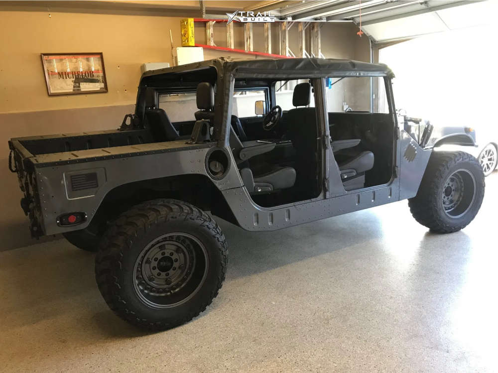 1993 AM General Hummer Wheel Offset Aggressive > 1" Outside Fender ...