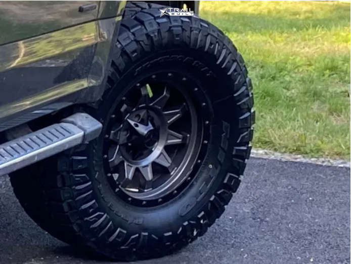 2016 Ford F-150 Wheel Offset Aggressive > 1" Outside Fender Suspension ...