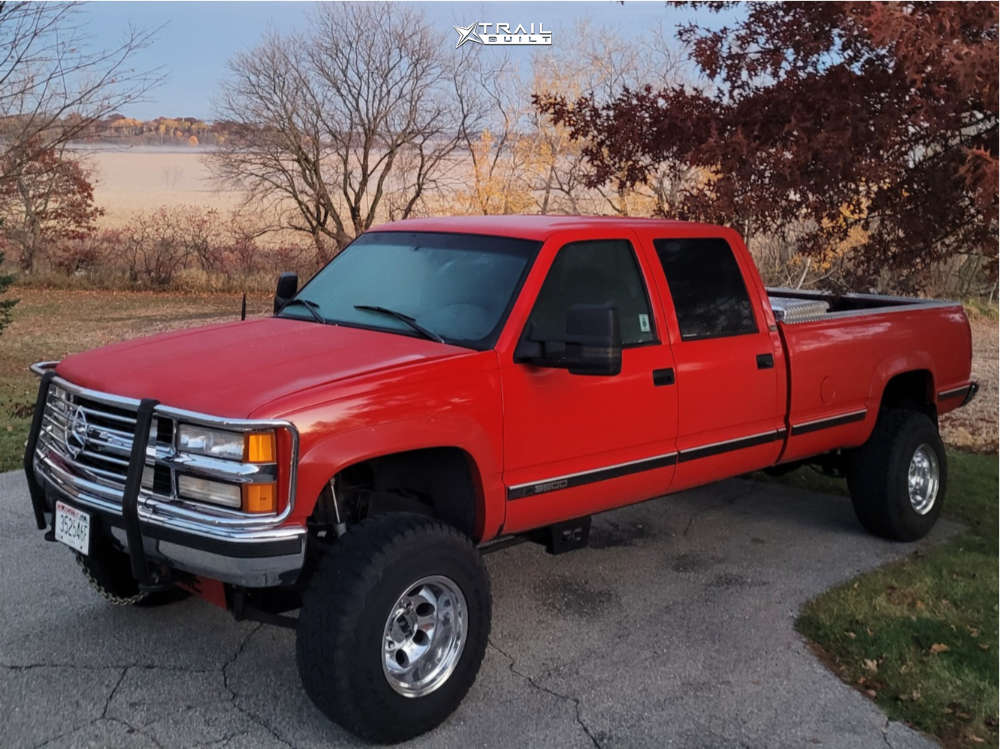 1996 Chevrolet K3500 Wheel Offset Aggressive > 1" Outside Fender ...