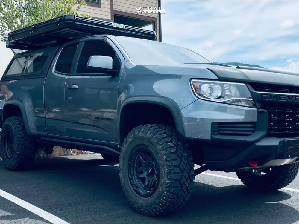 2021 Chevrolet Colorado Wheel Offset Aggressive > 1" Outside Fender ...