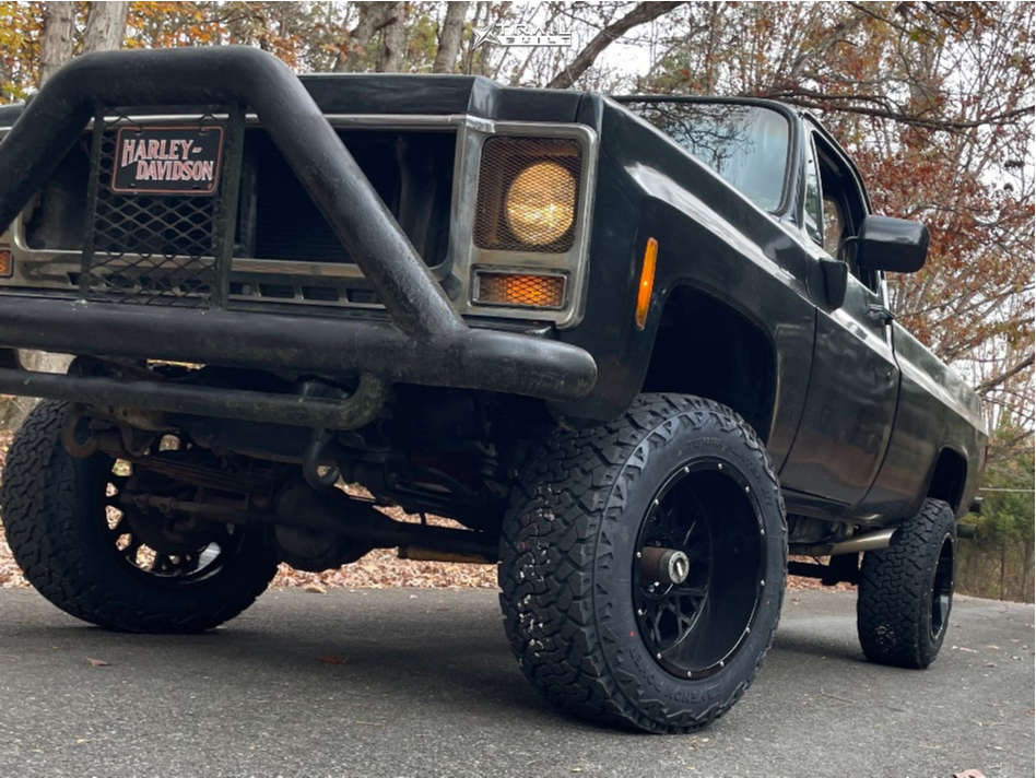1979 GMC K1500 Wheel Offset Aggressive > 1" Outside Fender Suspension ...