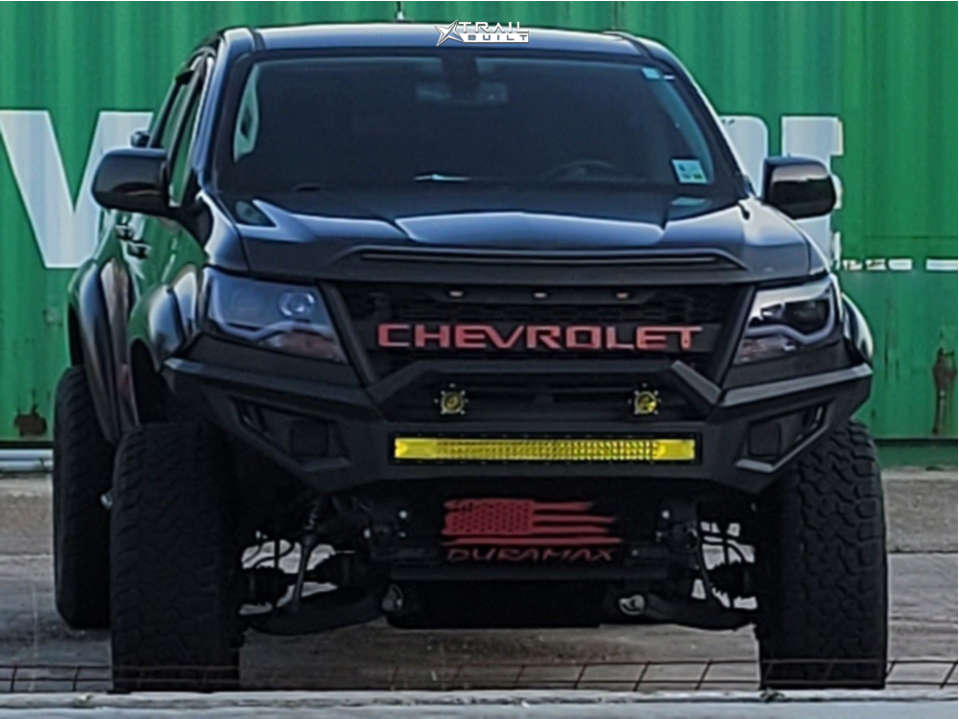 2019 Chevrolet Colorado Wheel Offset Aggressive > 1" Outside Fender ...