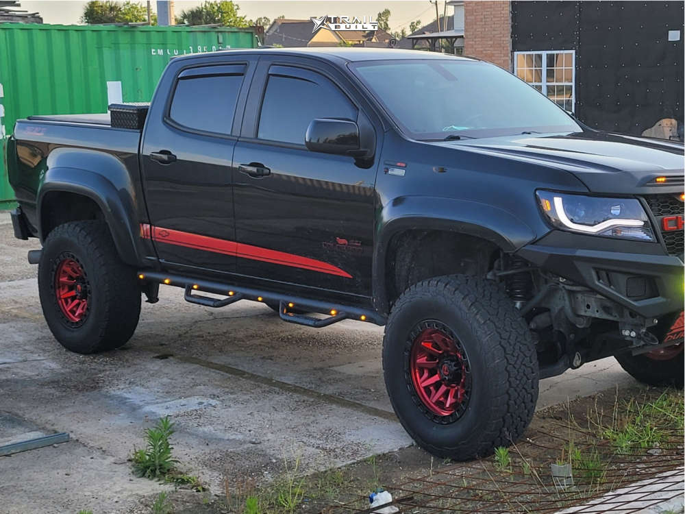 2019 Chevrolet Colorado Wheel Offset Aggressive > 1" Outside Fender ...