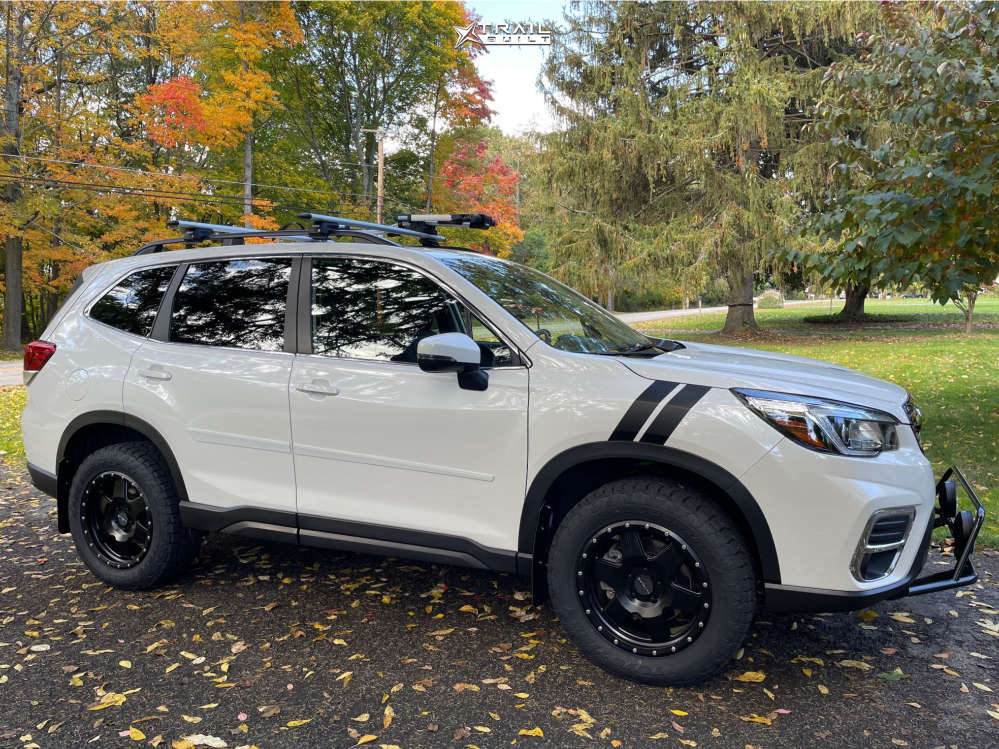2019 Subaru Forester Wheel Offset Slightly Aggressive Leveling Kit ...