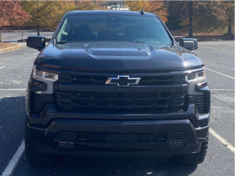 2022 Chevrolet Silverado 1500 Wheel Offset Aggressive > 1" Outside ...