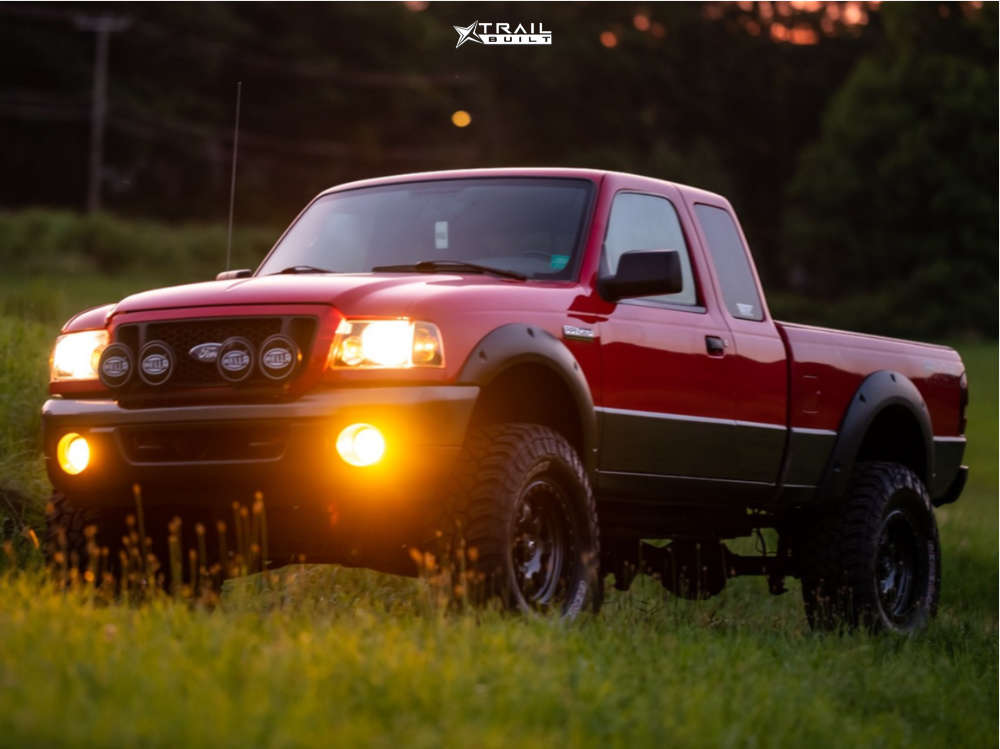 2009 Ford Ranger Wheel Offset Aggressive > 1" Outside Fender Suspension ...