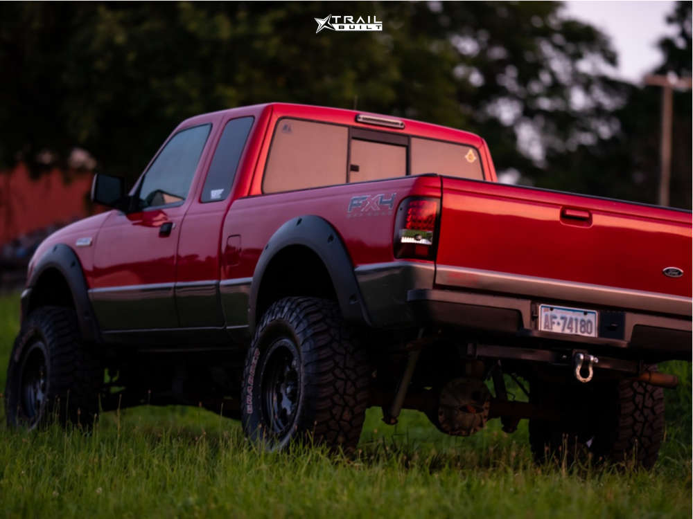 2009 Ford Ranger Wheel Offset Aggressive > 1" Outside Fender Suspension ...
