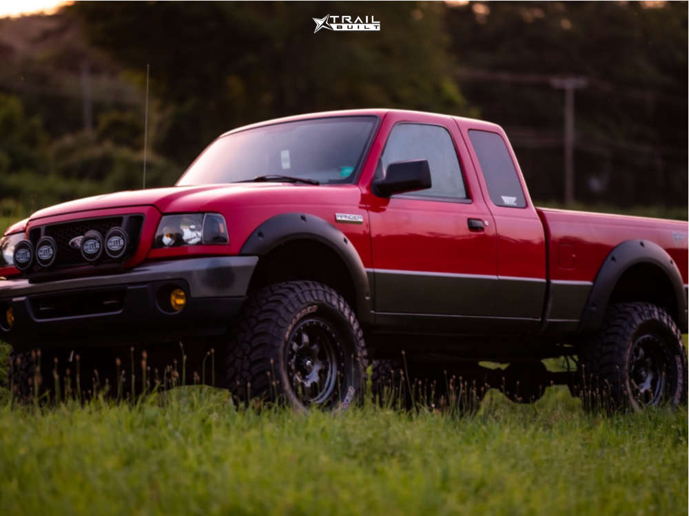 2009 Ford Ranger Wheel Offset Aggressive > 1" Outside Fender Suspension ...