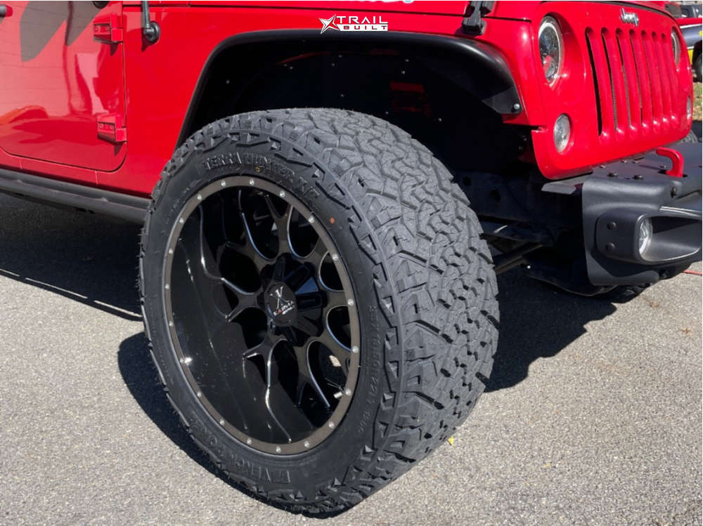 2014 Jeep Wrangler Wheel Offset Hella Stance >5" Stock | 2437192 ...