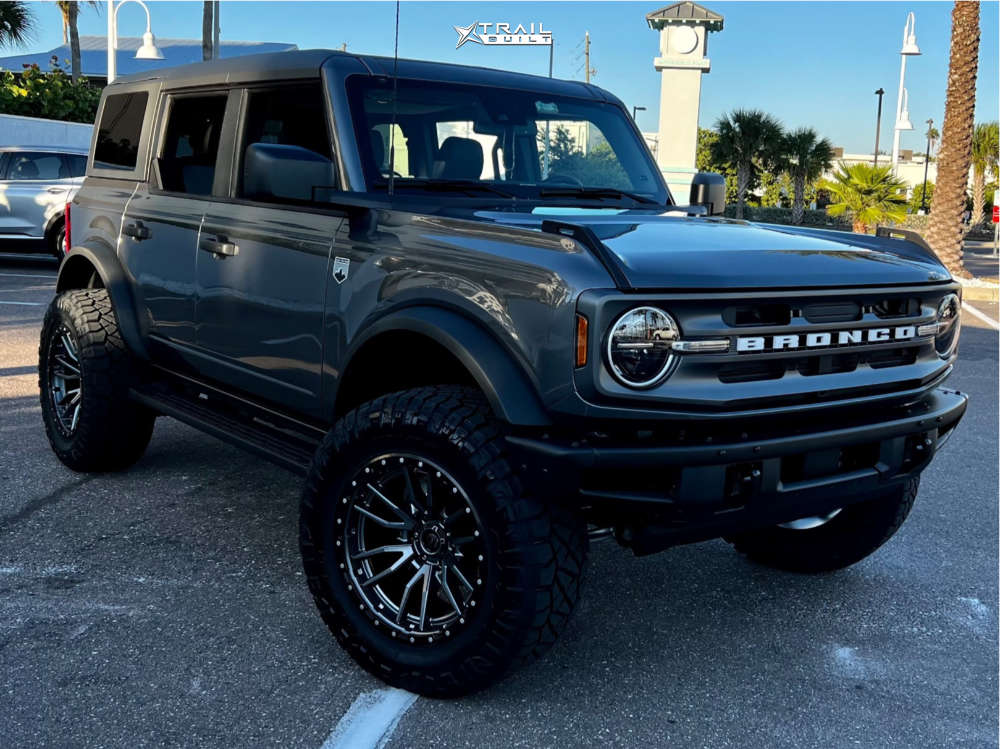 2022 Ford Bronco Wheel Offset Super Aggressive 3"-5" Leveling Kit ...