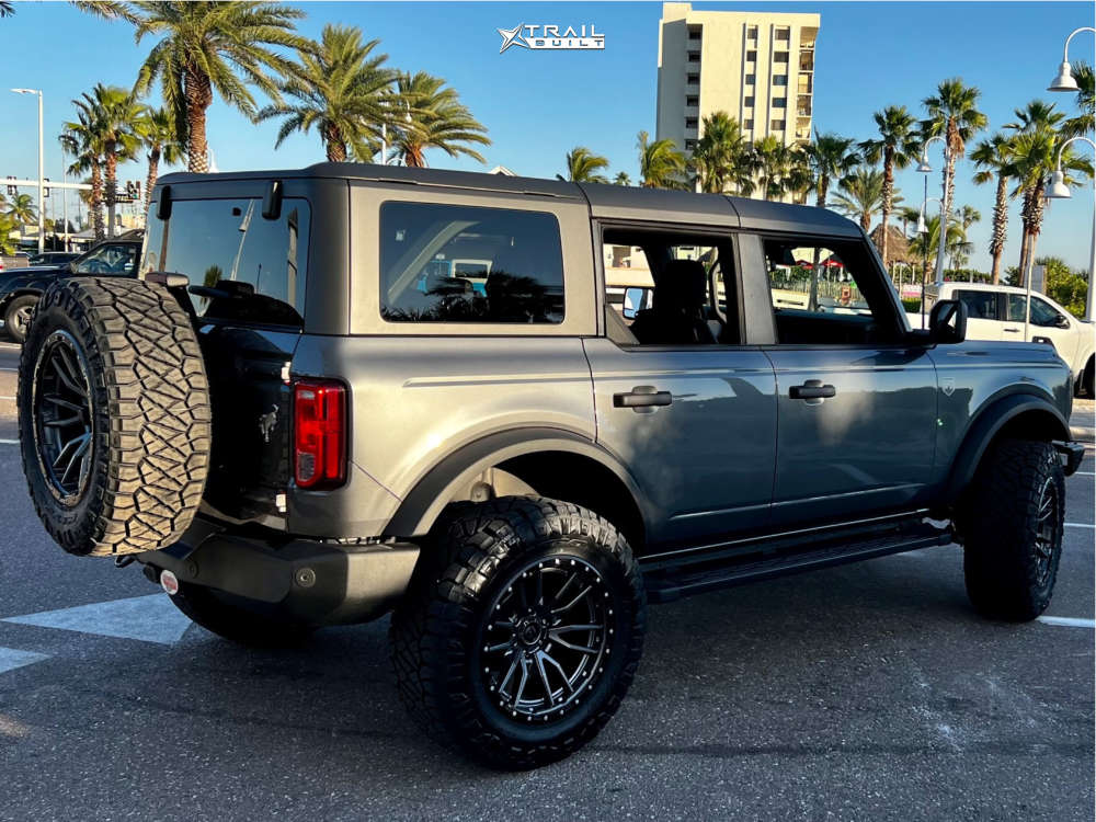 2022 Ford Bronco Wheel Offset Super Aggressive 3"-5" Leveling Kit ...