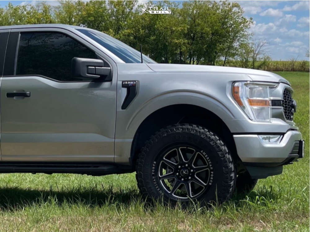 2021 Ford F-150 Wheel Offset Aggressive > 1" Outside Fender Suspension ...