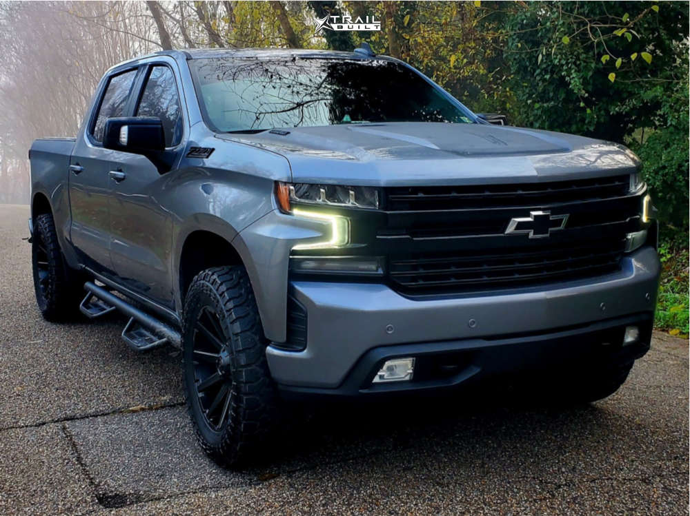 2022 Chevrolet Silverado 1500 Wheel Offset Aggressive > 1" Outside ...