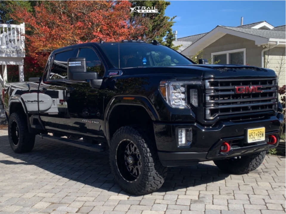2020 GMC Sierra 2500 HD Wheel Offset Aggressive > 1" Outside Fender ...