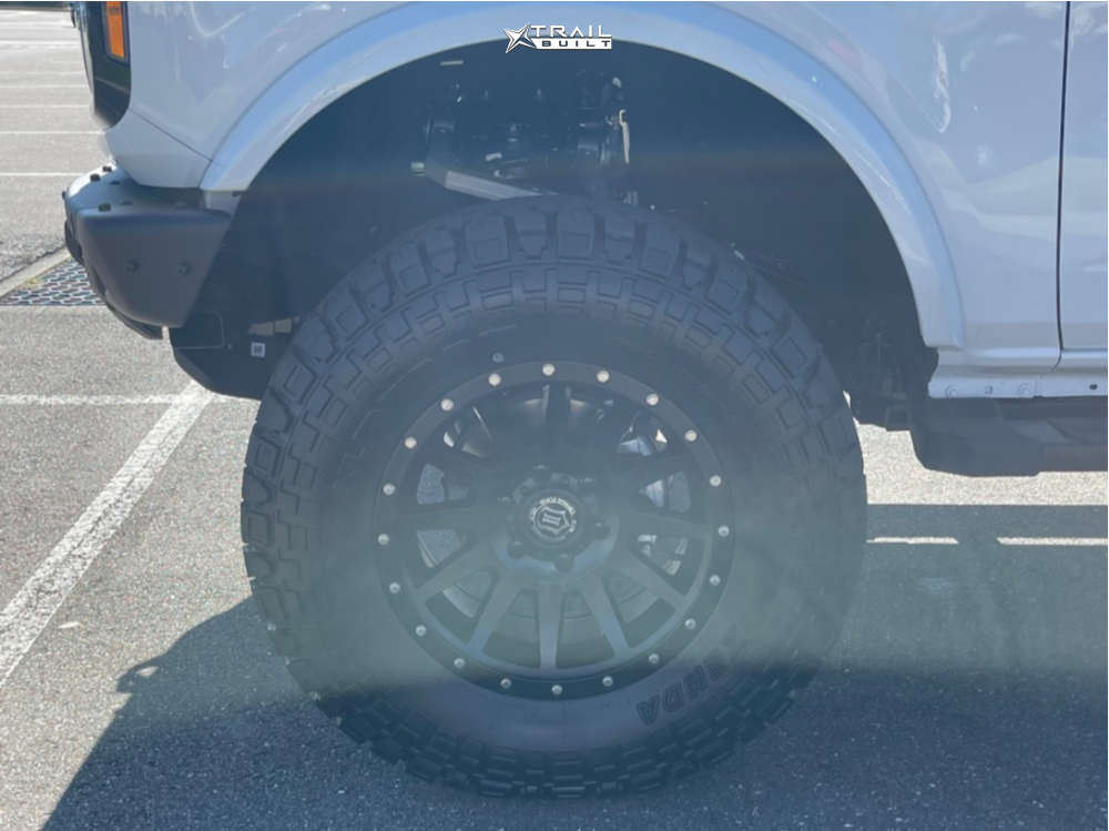 2022 Ford Bronco Wheel Offset Aggressive > 1" Outside Fender Suspension ...