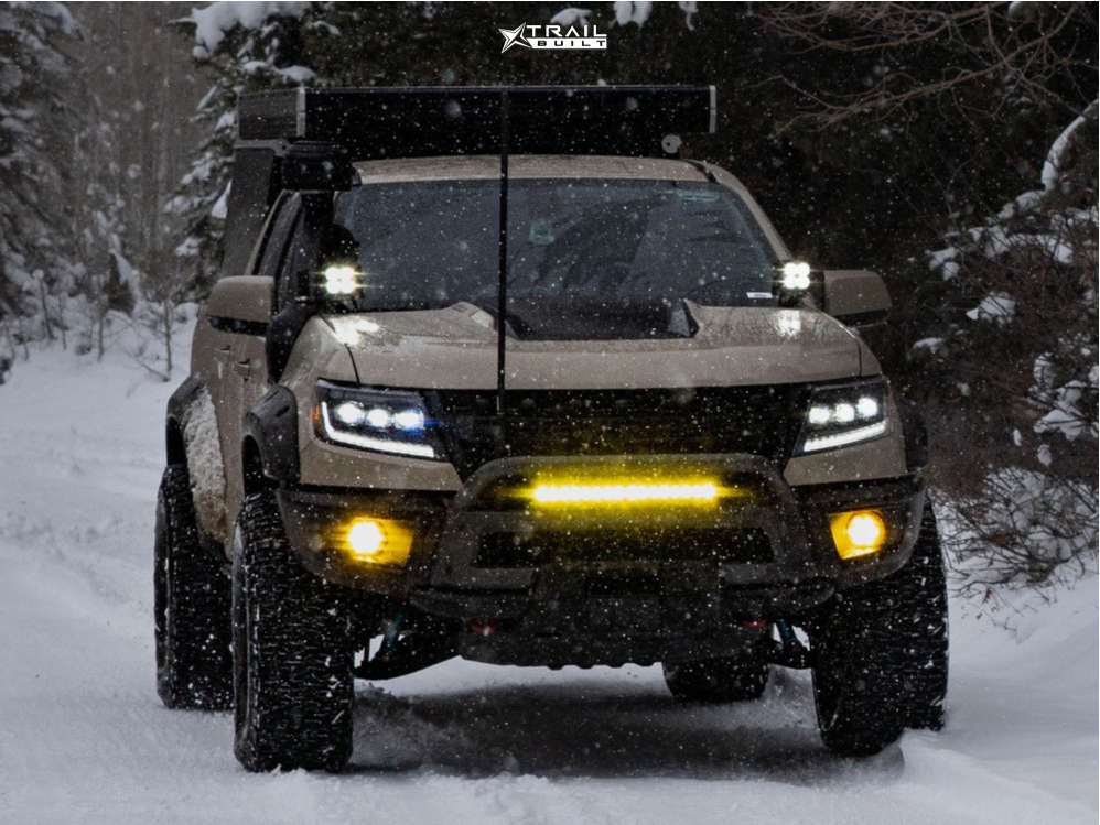 2021 Chevrolet Colorado Wheel Offset Aggressive > 1" Outside Fender ...