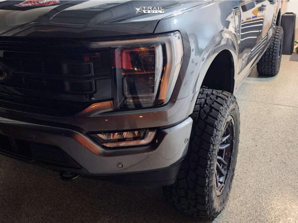 2022 Ford F-150 Wheel Offset Aggressive > 1" Outside Fender Suspension ...