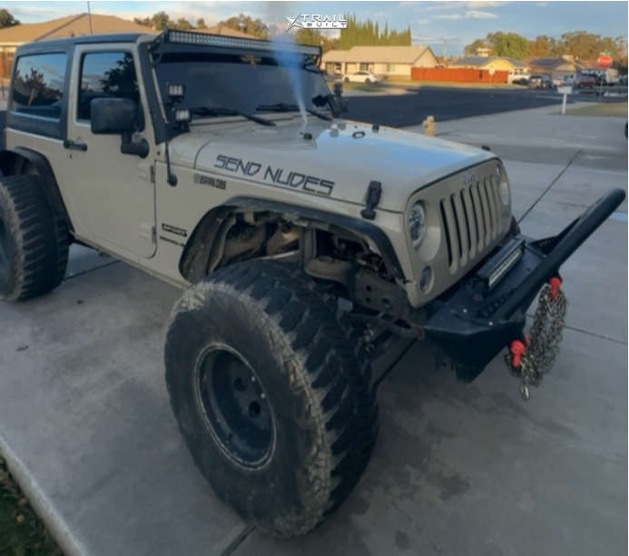 2018 Jeep Wrangler JK Wheel Offset Super Aggressive 3"-5" Stock ...