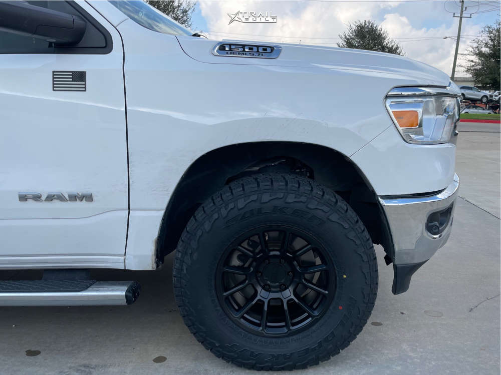 2020 Ram 1500 Wheel Offset Aggressive > 1" Outside Fender Suspension ...