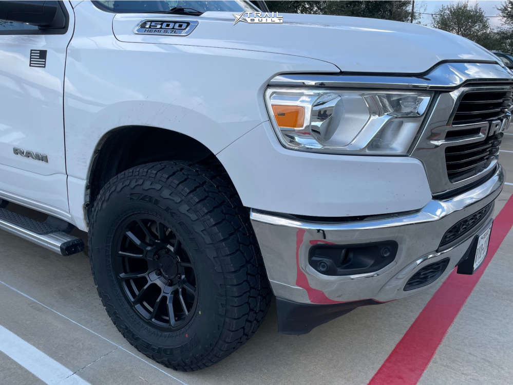 2020 Ram 1500 Wheel Offset Aggressive > 1" Outside Fender Suspension ...