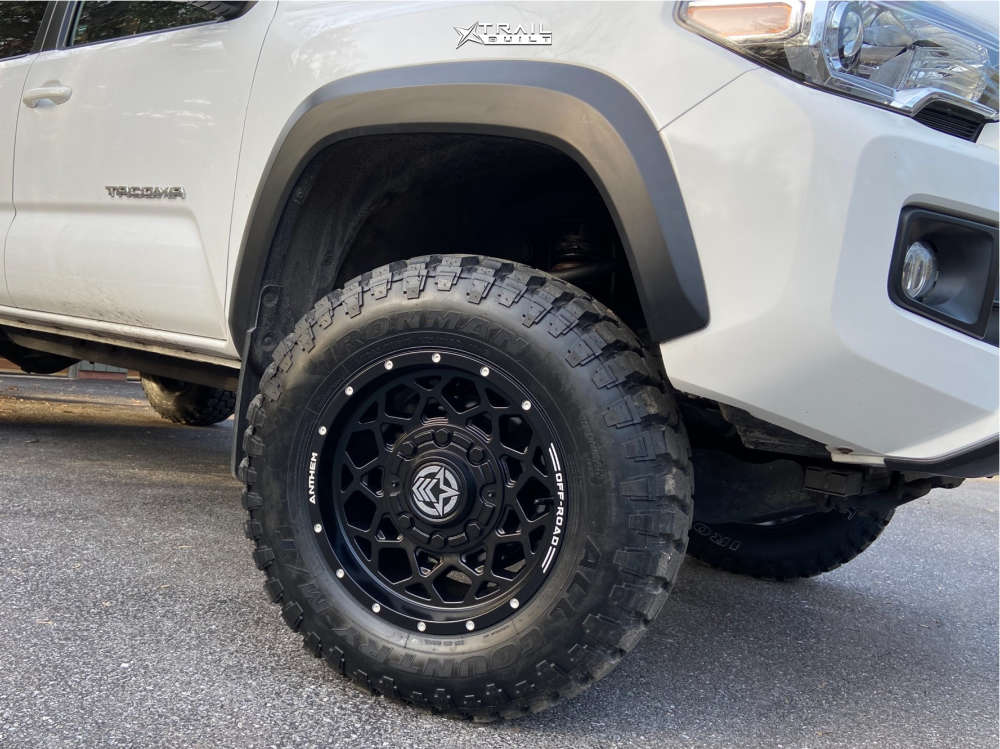 2016 Toyota Tacoma Wheel Offset Aggressive > 1" Outside Fender ...