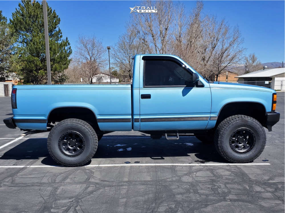 1989 Chevrolet K1500 Wheel Offset Aggressive > 1" Outside Fender ...