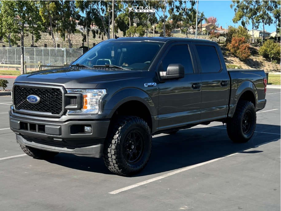 2020 Ford F-150 Wheel Offset Aggressive > 1" Outside Fender Suspension ...
