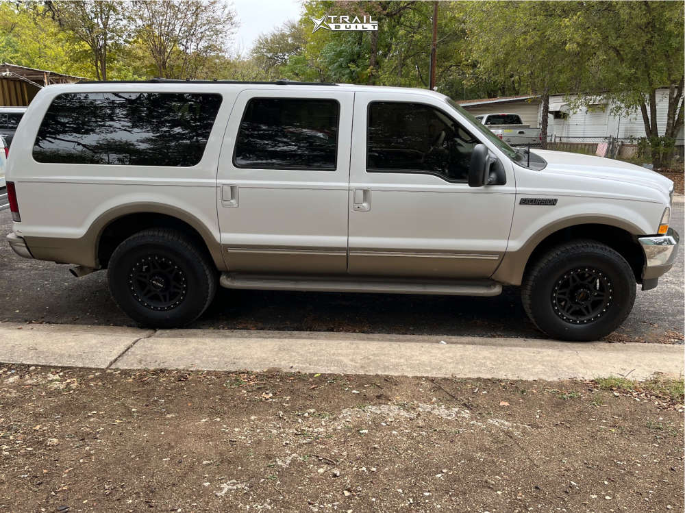 2002 Ford Excursion Wheel Offset Aggressive > 1" Outside Fender Stock ...