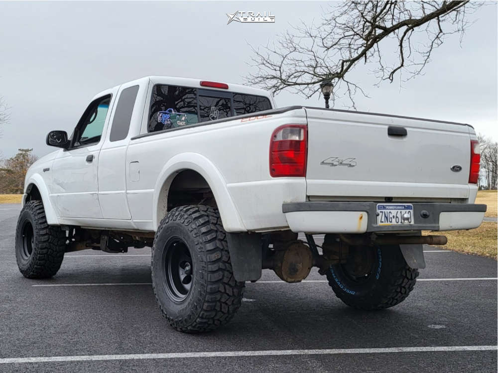 2004 Ford Ranger Wheel Offset Aggressive > 1" Outside Fender Suspension ...