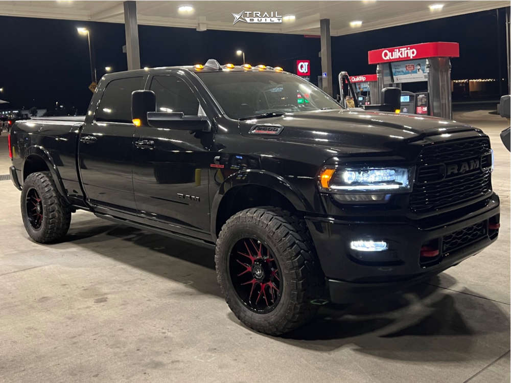 2020 Ram 2500 Wheel Offset Aggressive > 1" Outside Fender Suspension ...