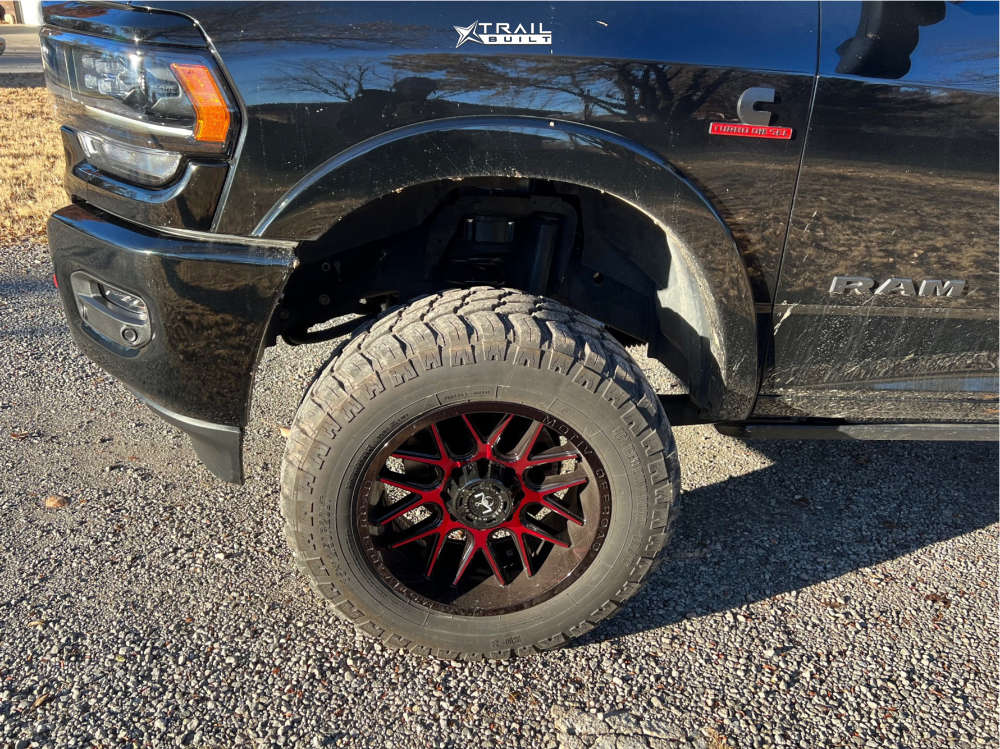 2020 Ram 2500 Wheel Offset Aggressive > 1" Outside Fender Suspension ...